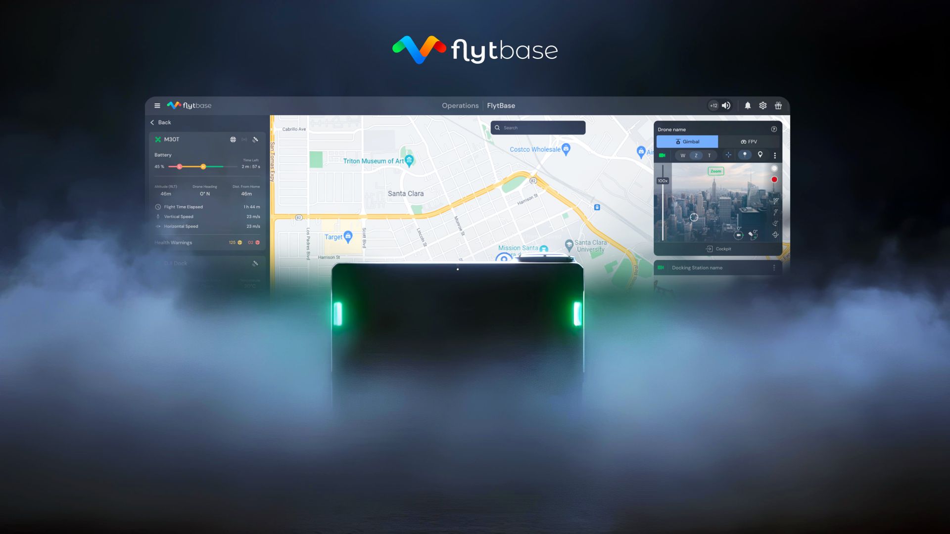 DJI Dock 2 Powered by FlytBase